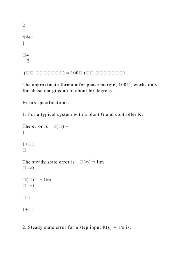 HW3 – Nichols plots and frequency domain specifications FORM.docx