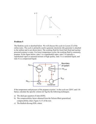 Thermodynamics Hw#4 | PDF