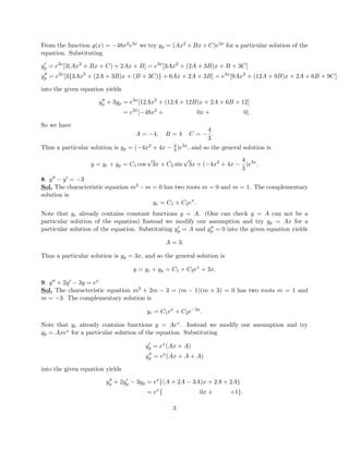 Hw 4 sol | PDF | Physics | Science