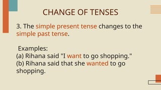 Direct speech english grammer study class 10 | PPTX