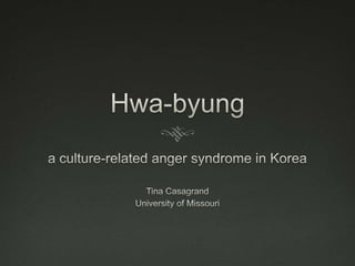 Hwa-byung | PPTX