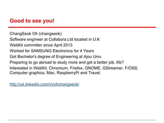 Hw accelerated webkitgtk+ on raspberry pi | PPT