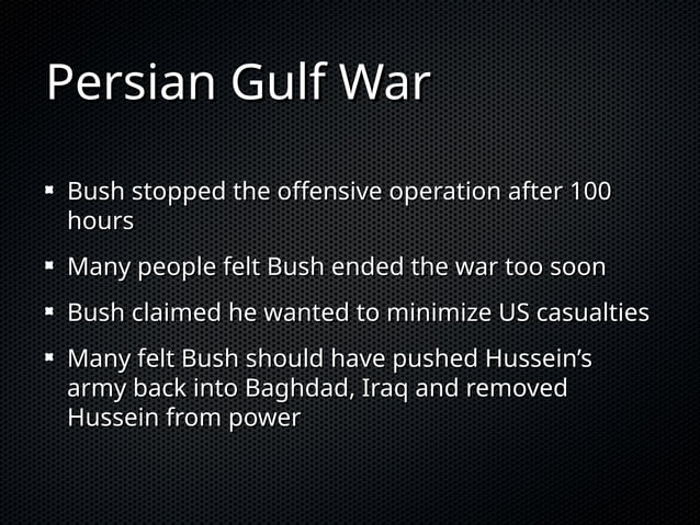George Howard Walker Bush Powerpoint.... | PPT