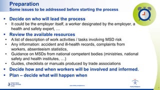 Risk Assessment for Musculoskeletal Disorders (MSDs) | PPTX