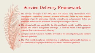 HWC AND CHC -AYUSHMAN BHARATH | PDF