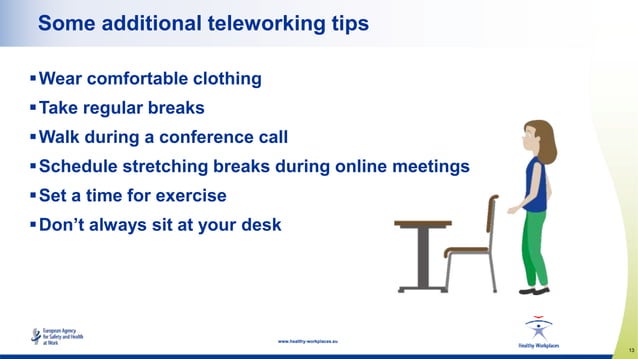 On the move — MSDs and avoiding prolonged static sitting at work | PPTX ...