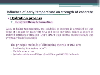 Hot Weather Concrete (Presentation) | PPTX