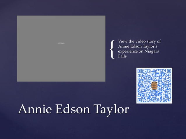 HWEO Annie Edson Taylor info | PPT