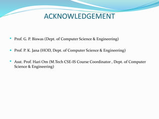 Cryptography Baby Step Giant Step | PPTX