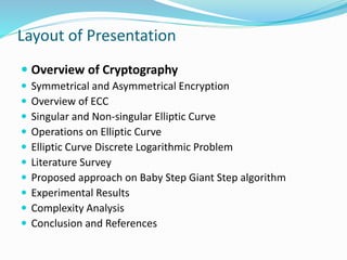 Cryptography Baby Step Giant Step | PPTX
