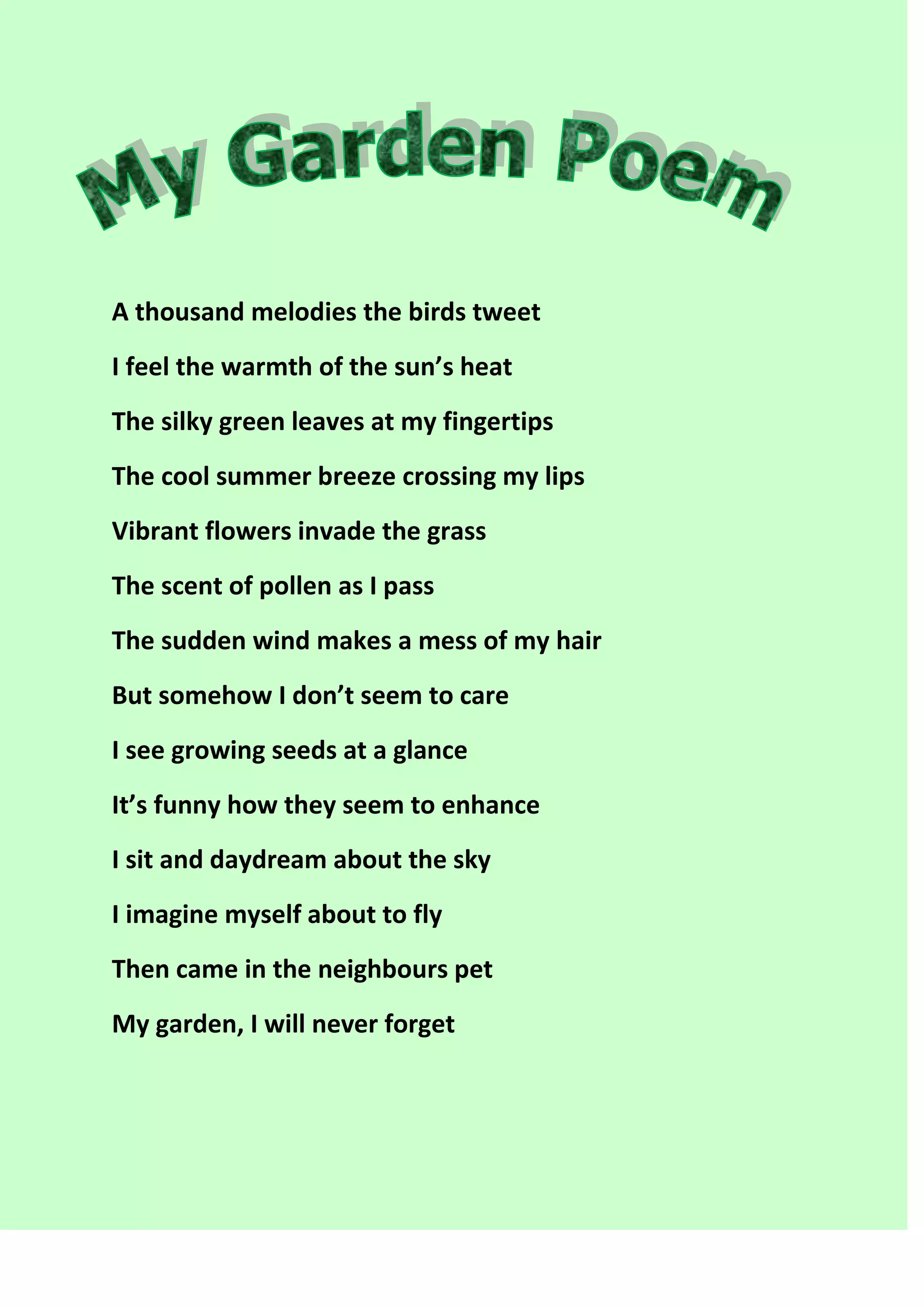 Hw geography part 1 why geography is important poem | DOCX