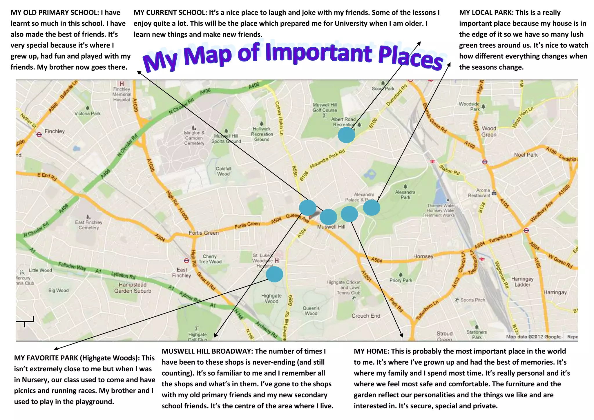 Hw geography why is georgraphy important part 1 map | DOCX | Daycare ...