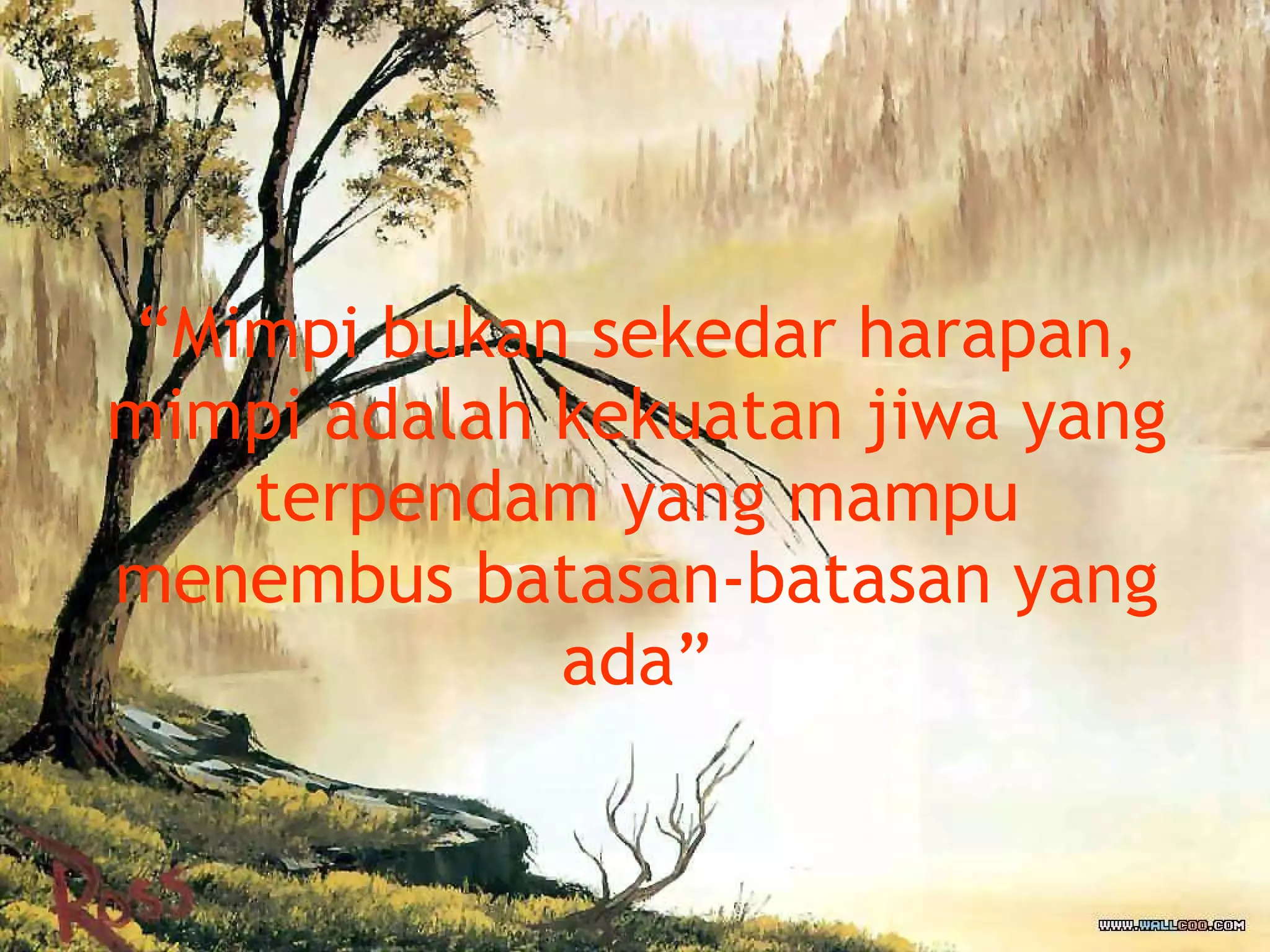 arti sebuah mimpi | PPT