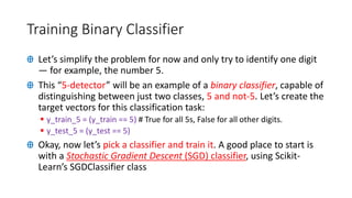 Lecture 12 binary classifier confusion matrix | PDF