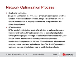 Hw lte rf-optimization-guide | PDF