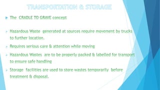 Hazardous-Waste Management | PPTX