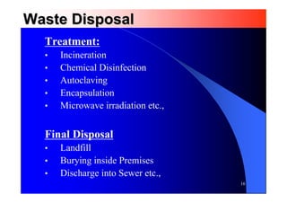 Hospital Waste Managment.pdf | Infectious Diseases | Diseases and ...