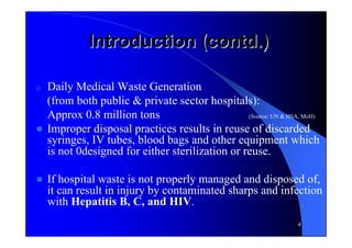 Hospital Waste Managment.pdf | Infectious Diseases | Diseases and ...