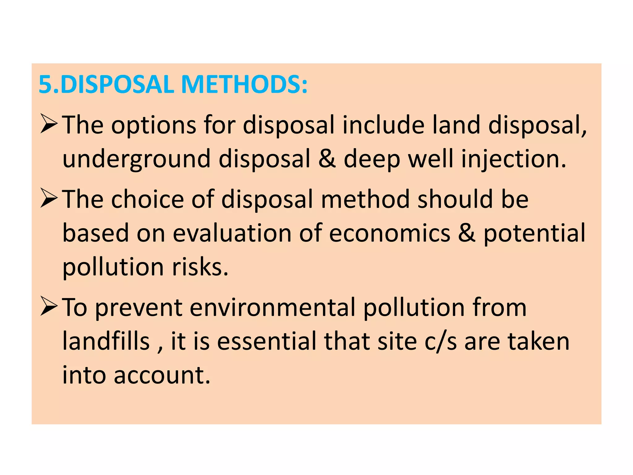 HAZARDOUS WASTE MANAGEMENT---PPT | PPTX