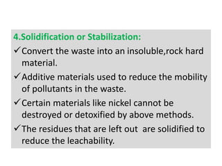 HAZARDOUS WASTE MANAGEMENT---PPT | PPTX