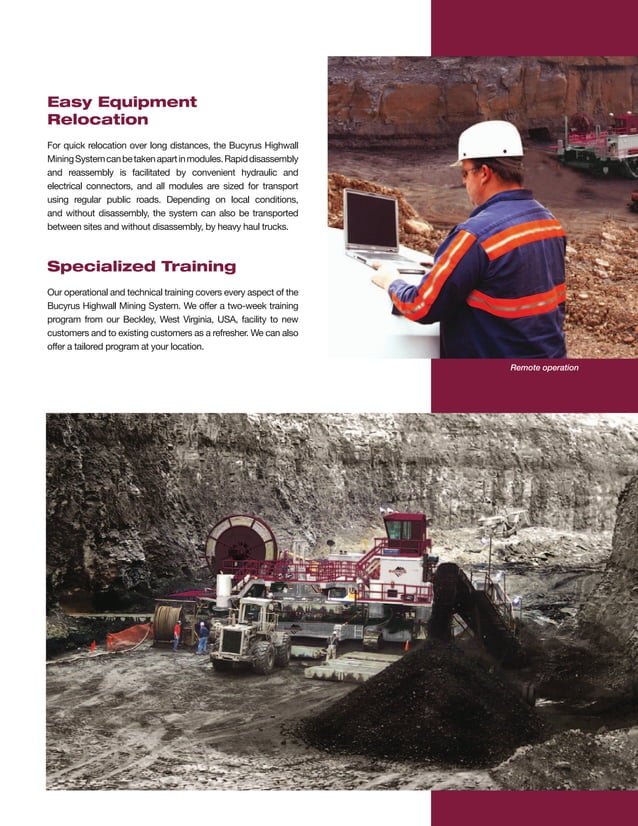 Highwall Mining System | PDF