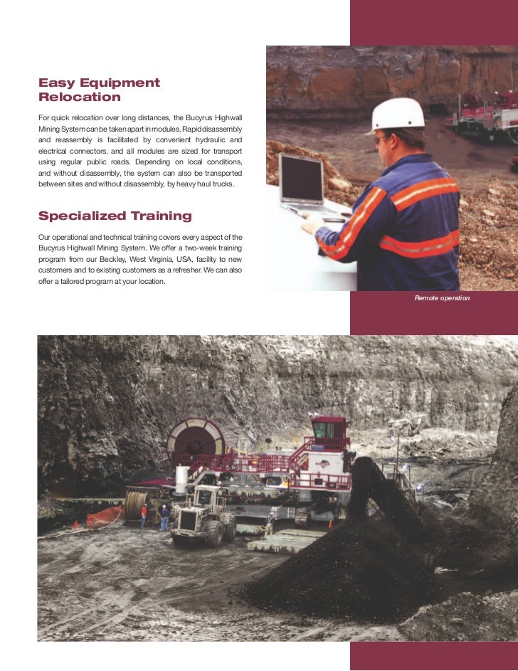 Highwall Mining System