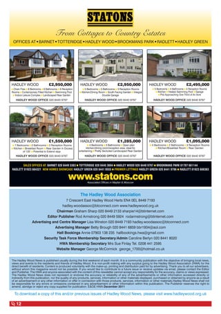 Hadley Wood News July/August 2013 | PDF