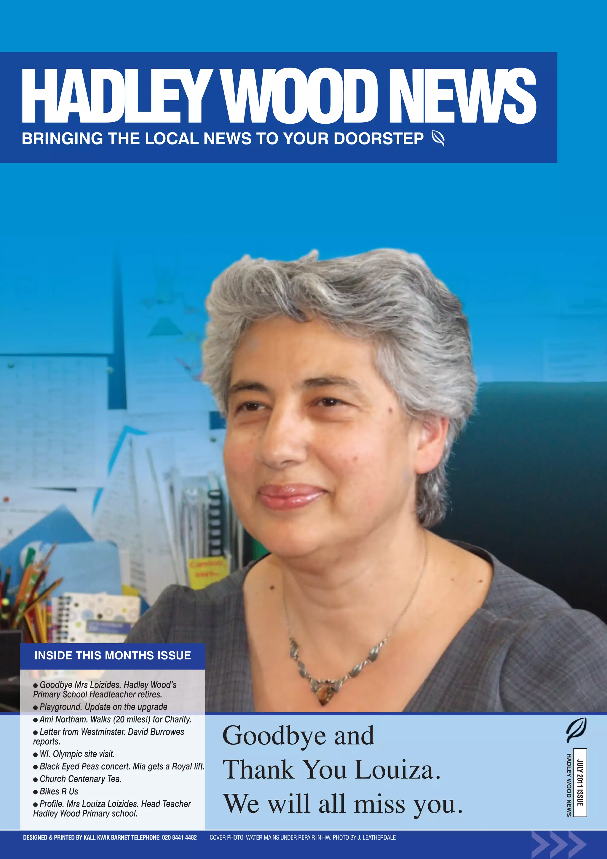 Hadley Wood News July 2011 | PDF