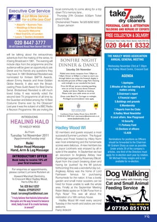 Hadley Wood News October 2011 | PDF