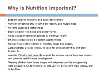 Health & Well-being (Nutrition and physical health) .pptx