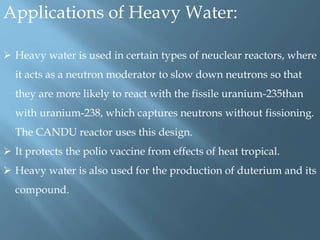 Heavy Water Plant Rawatbhata PPT | PPTX