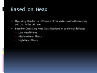 HYDRO-ELECTRIC POWER PLANT | PPTX