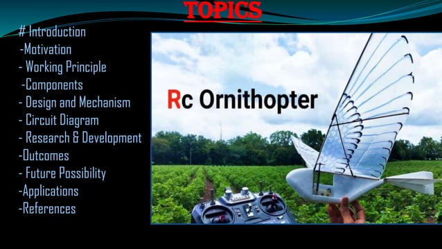 **The Fascinating World of Ornithopters: Emulating Nature's Flight** | PPT