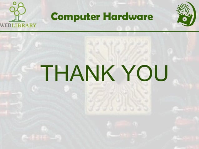 Presentation about computer hardware | PPT | Computer Peripherals | Computing