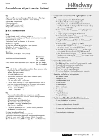 Hwy pre int_grammar_reference | PDF