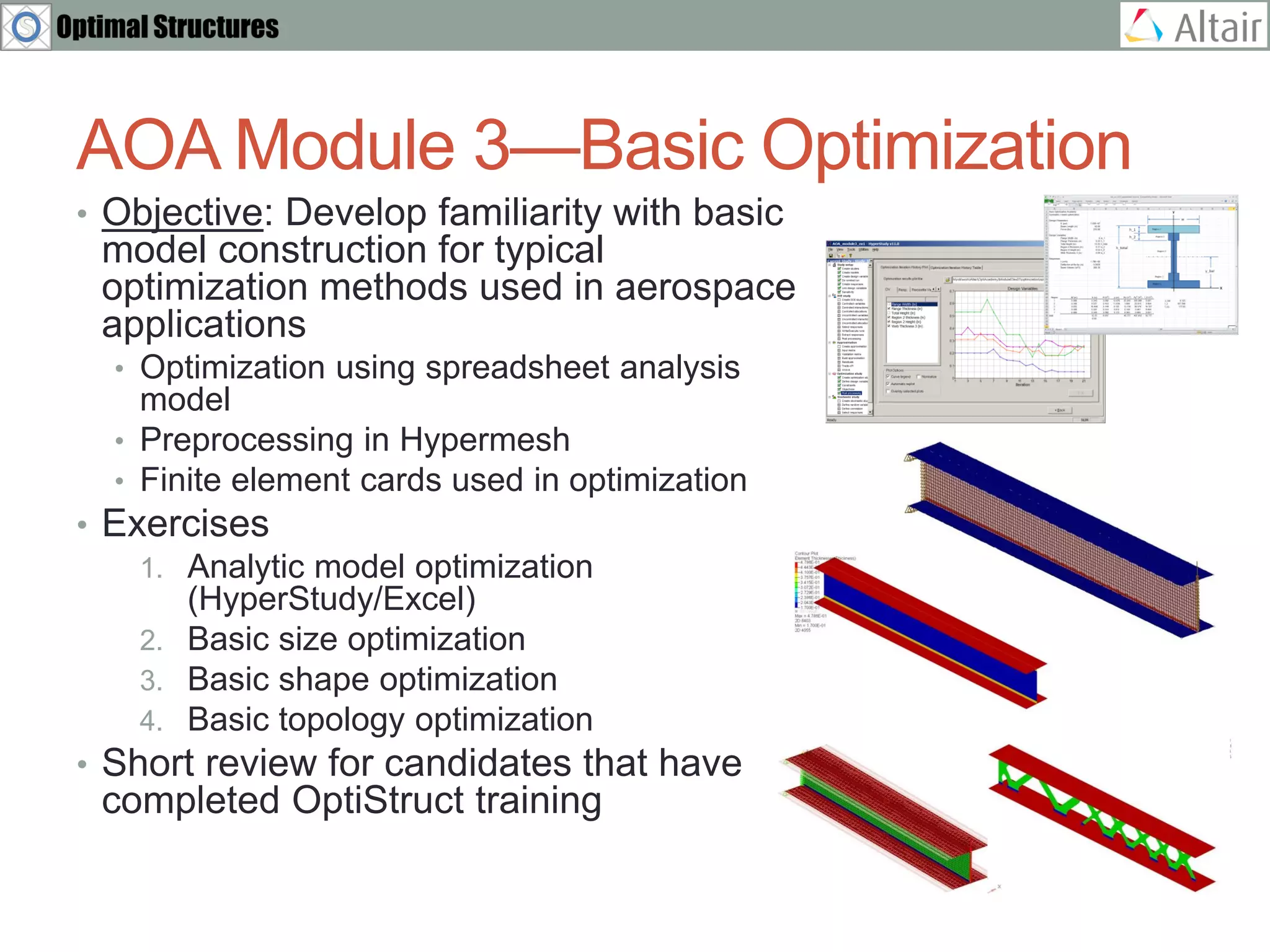 Structural Component Design Optimization for Additive Manufacture | PPT