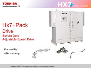 Presentación de Variador HX7 Pluspack Toshiba | PPT | Home Appliances ...