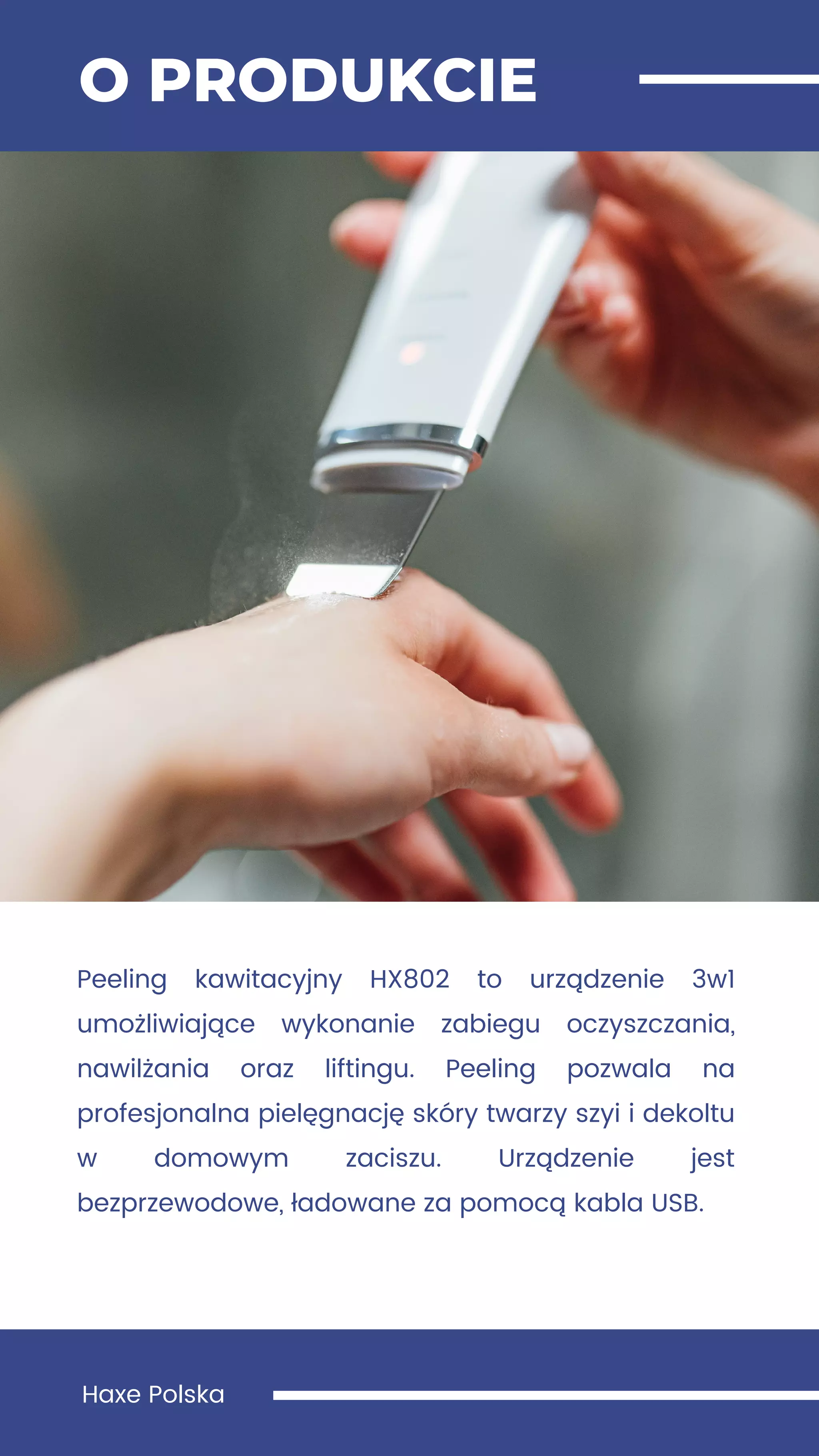 Peeling kawitacyjny HX802 | PDF