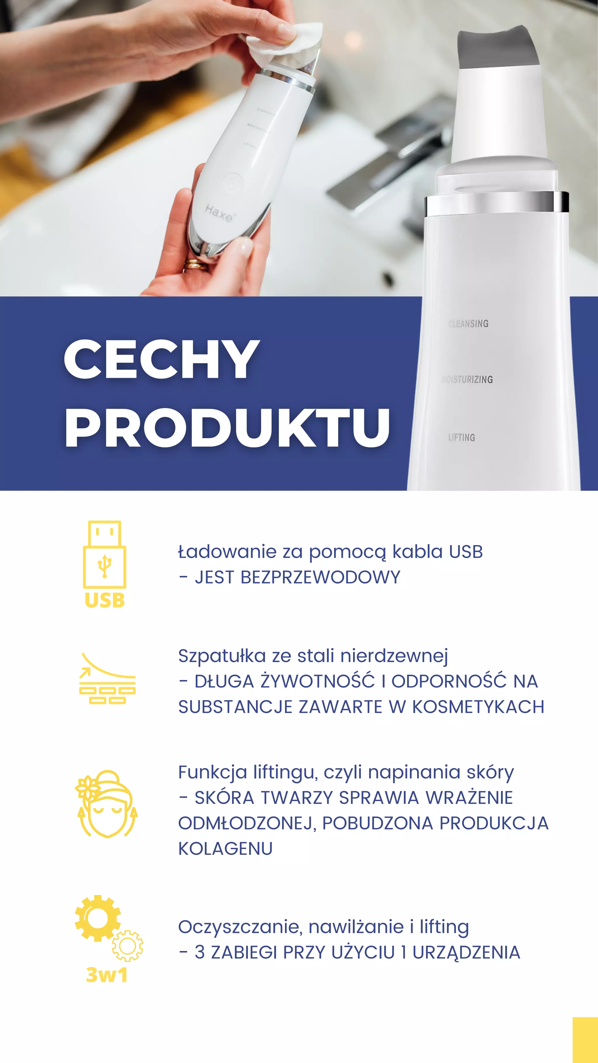 Peeling kawitacyjny HX802 | PDF