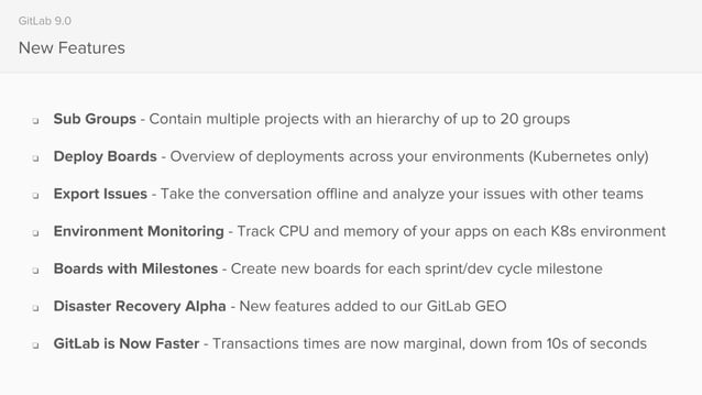 GitLab Product Roadmap and Approach | PPT