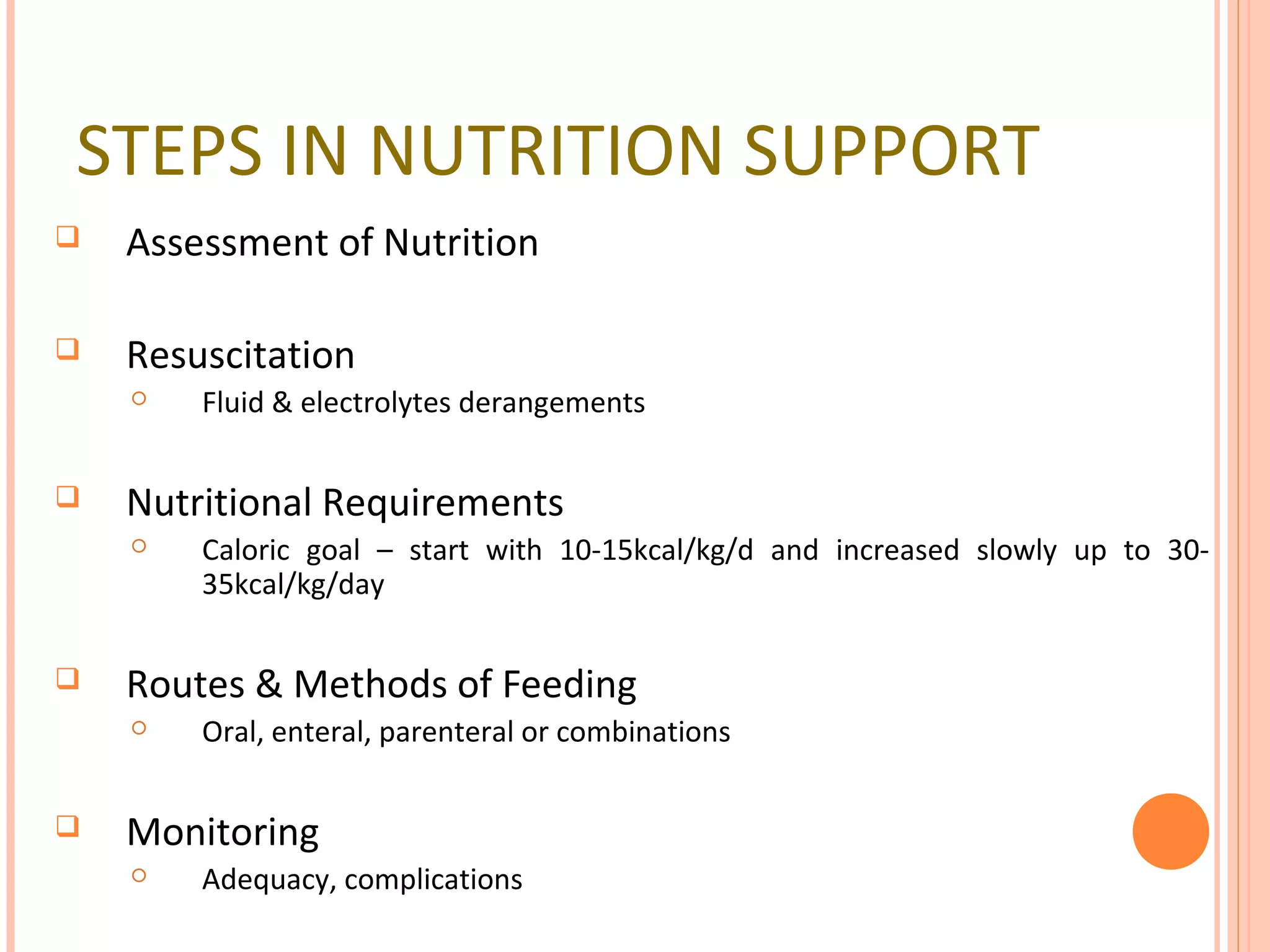 Nutrition in surgery | PPT