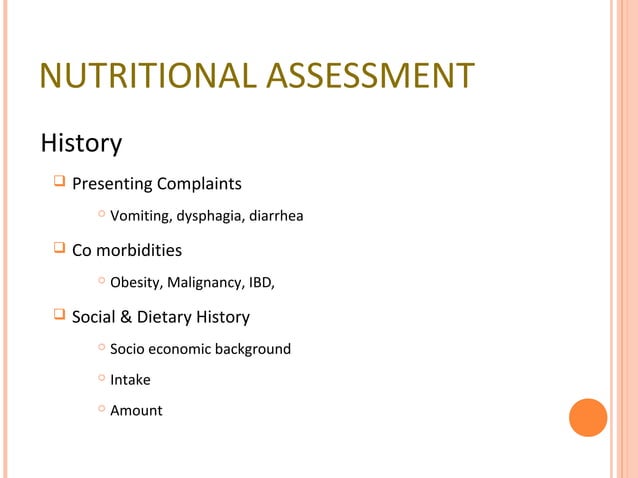 Nutrition in surgery | PPT