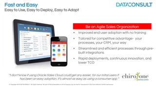 Oracle Customer Experience - Sales | PPTX