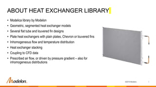 Heat Exchanger Library - Overview | PPT