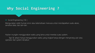 Introduction to Social Engineering | PPTX