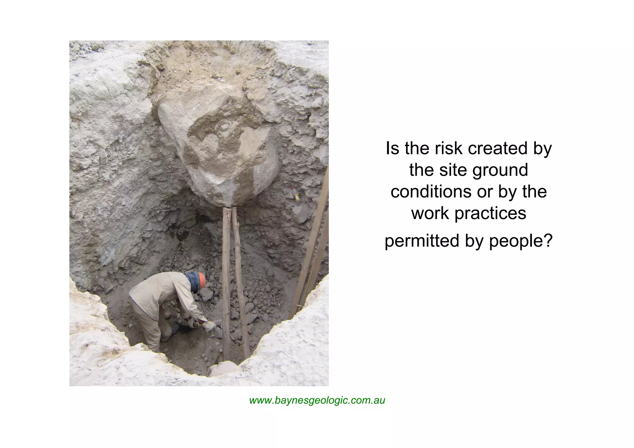 Sources of Geotechnical Risk | PDF