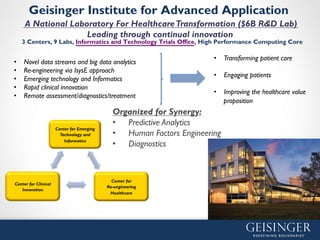 HxRefactored - Geisinger - Greg Moore | PPT