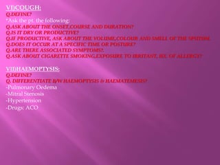 Hx Taking in the CVS2physical exami.pptx | Heart and Cardiovascular ...