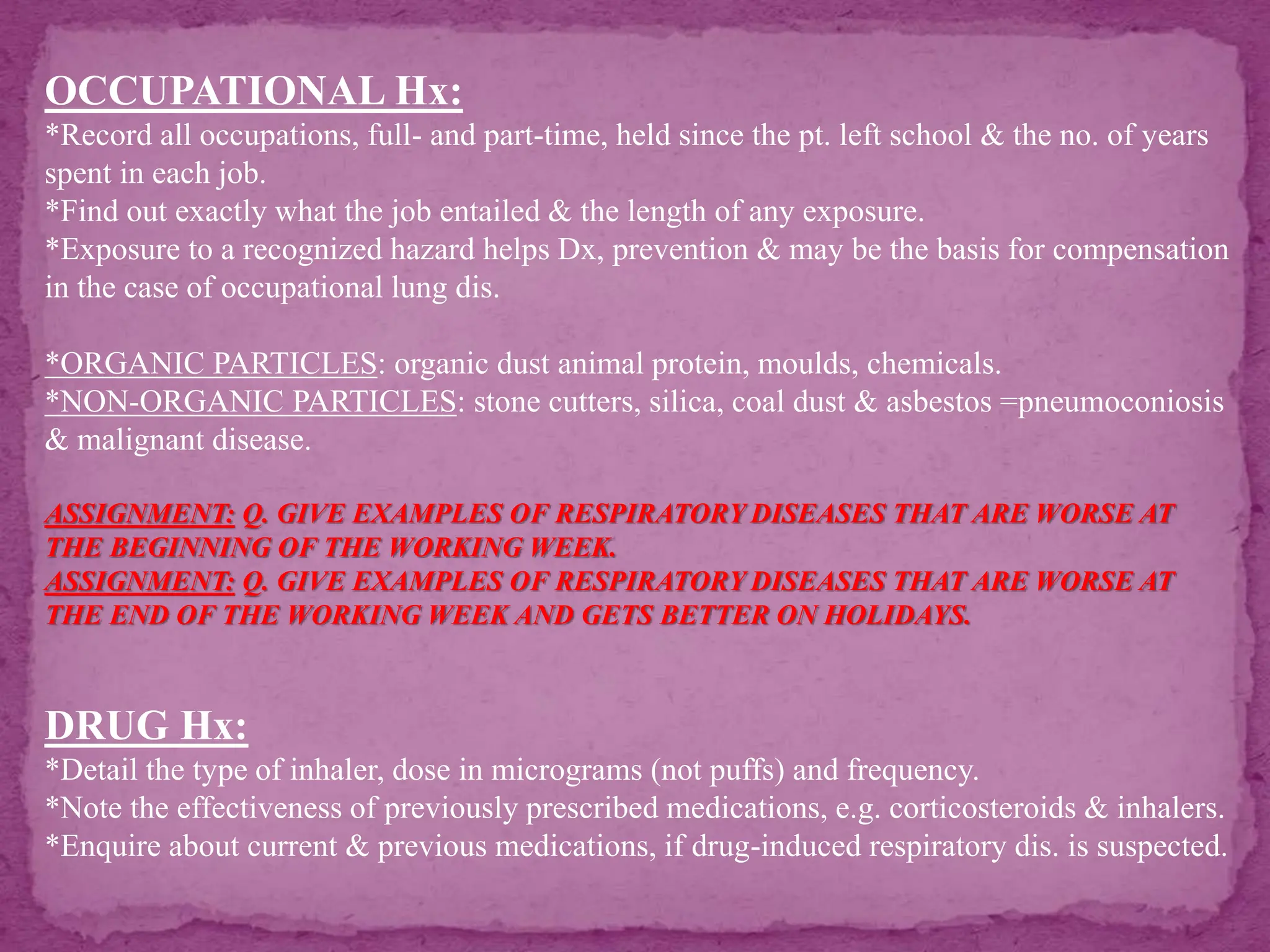 Hx Taking in the Respiratory System.pptx