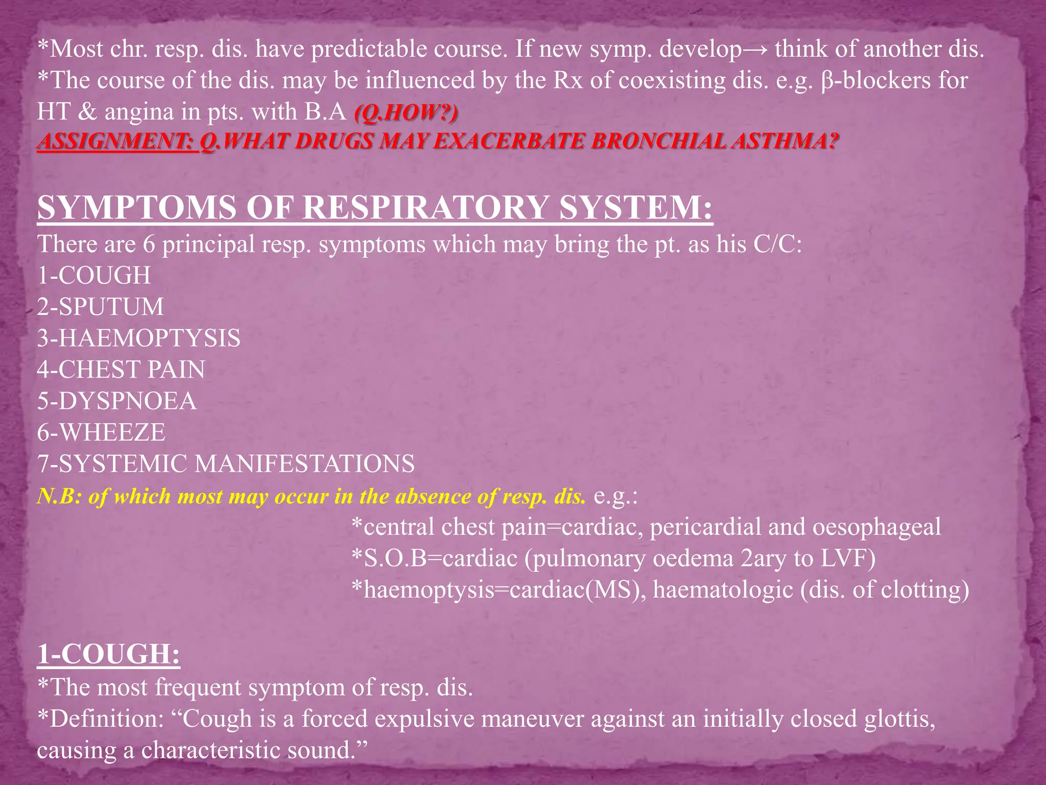 Hx Taking in the Respiratory System.pptx